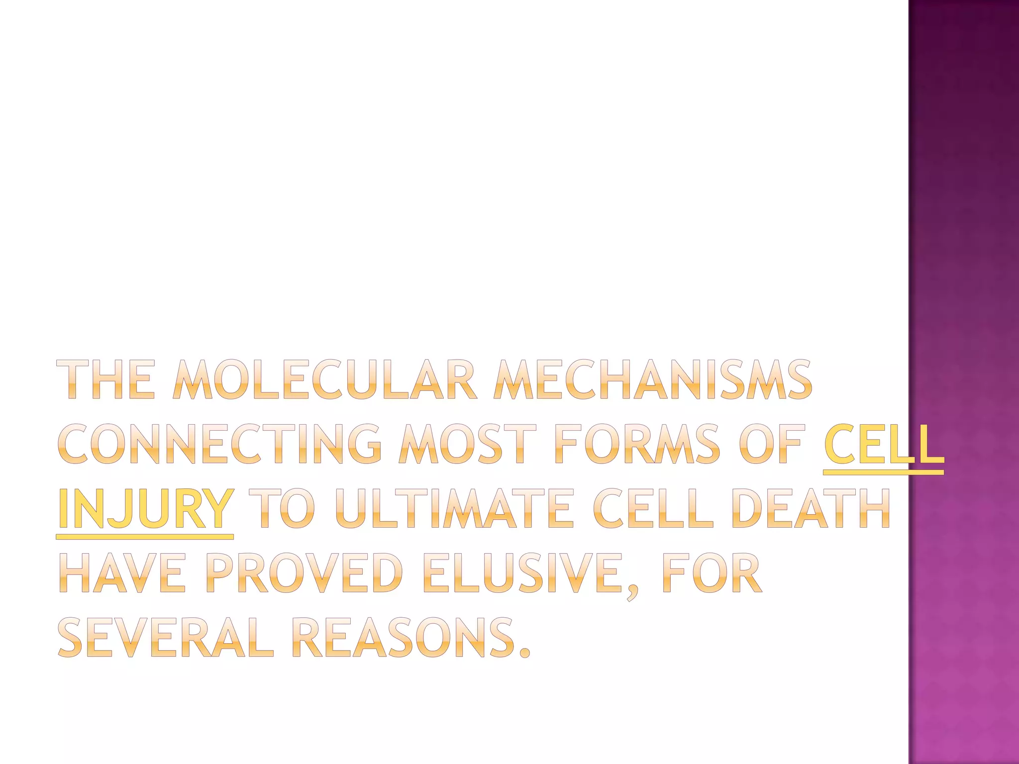 Irreversible cell injury | PPTX