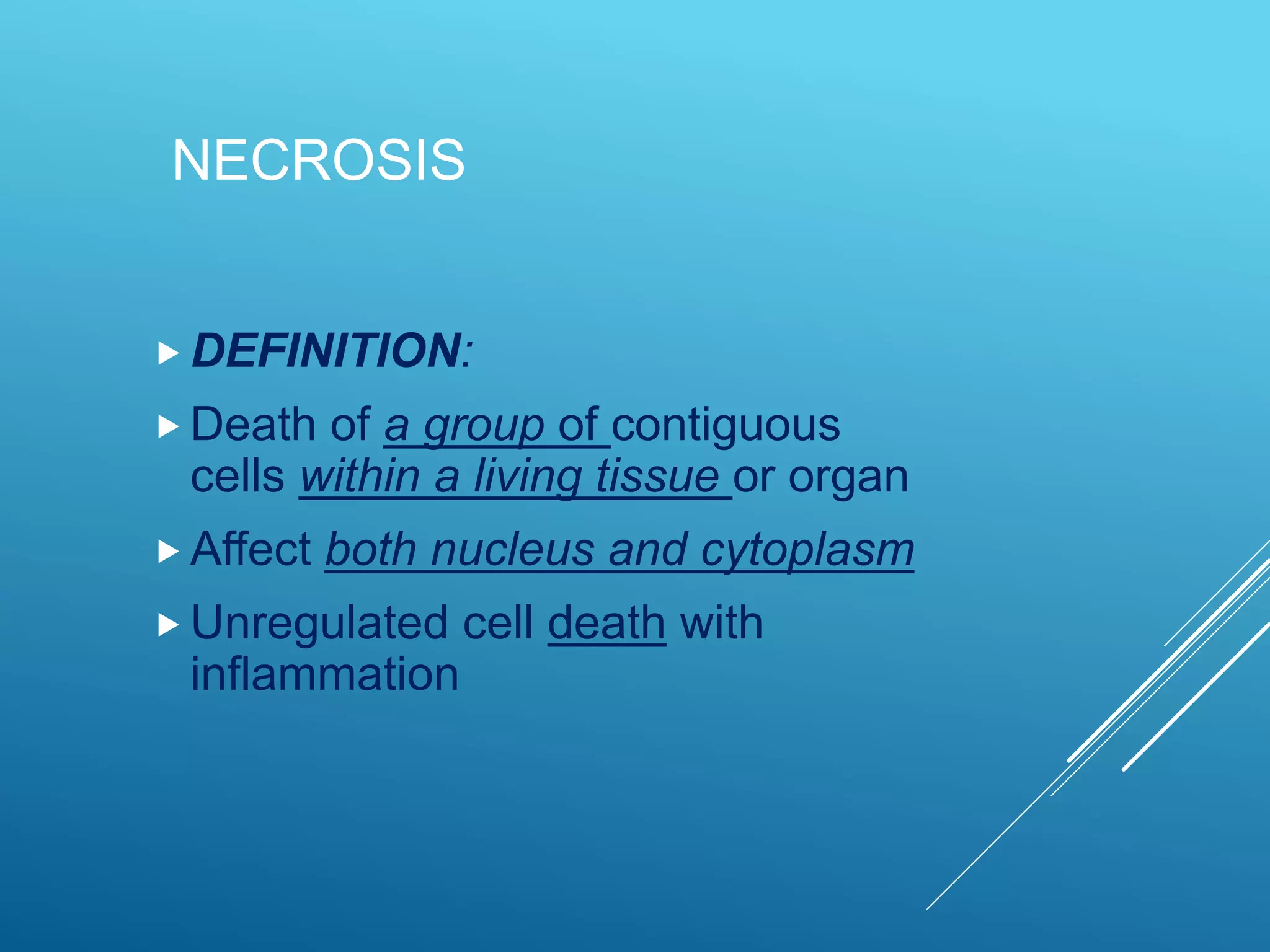 Irreversible cell i njury | PPTX