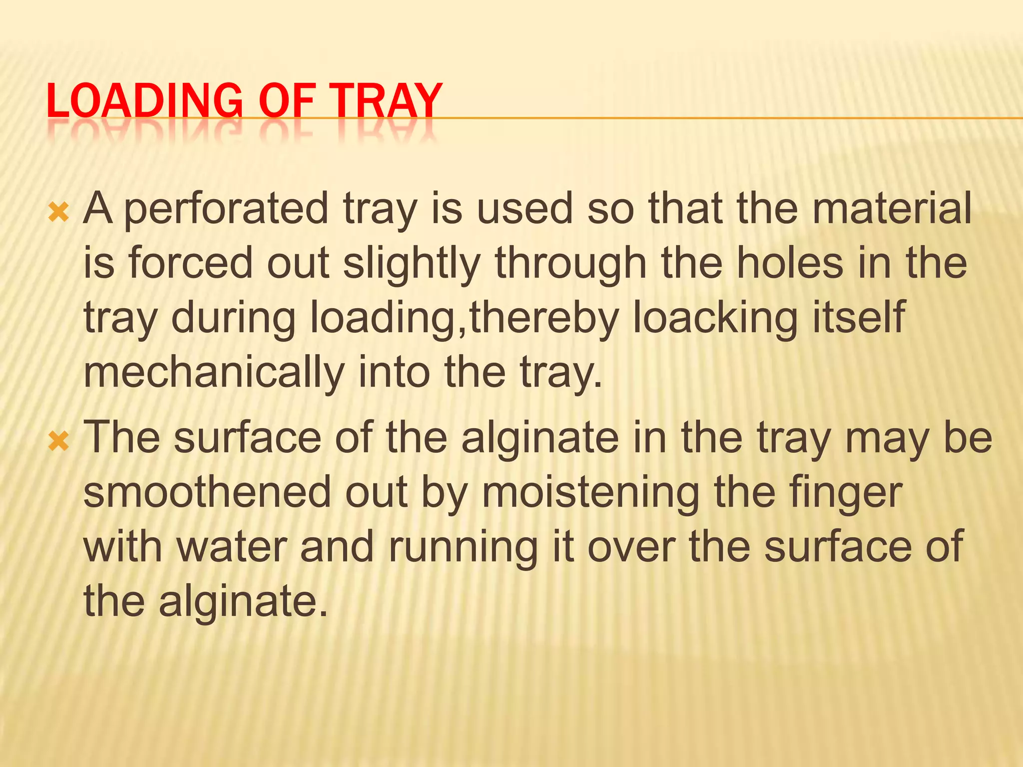 Alginate-Irreversible Hydrocolloid | PPTX