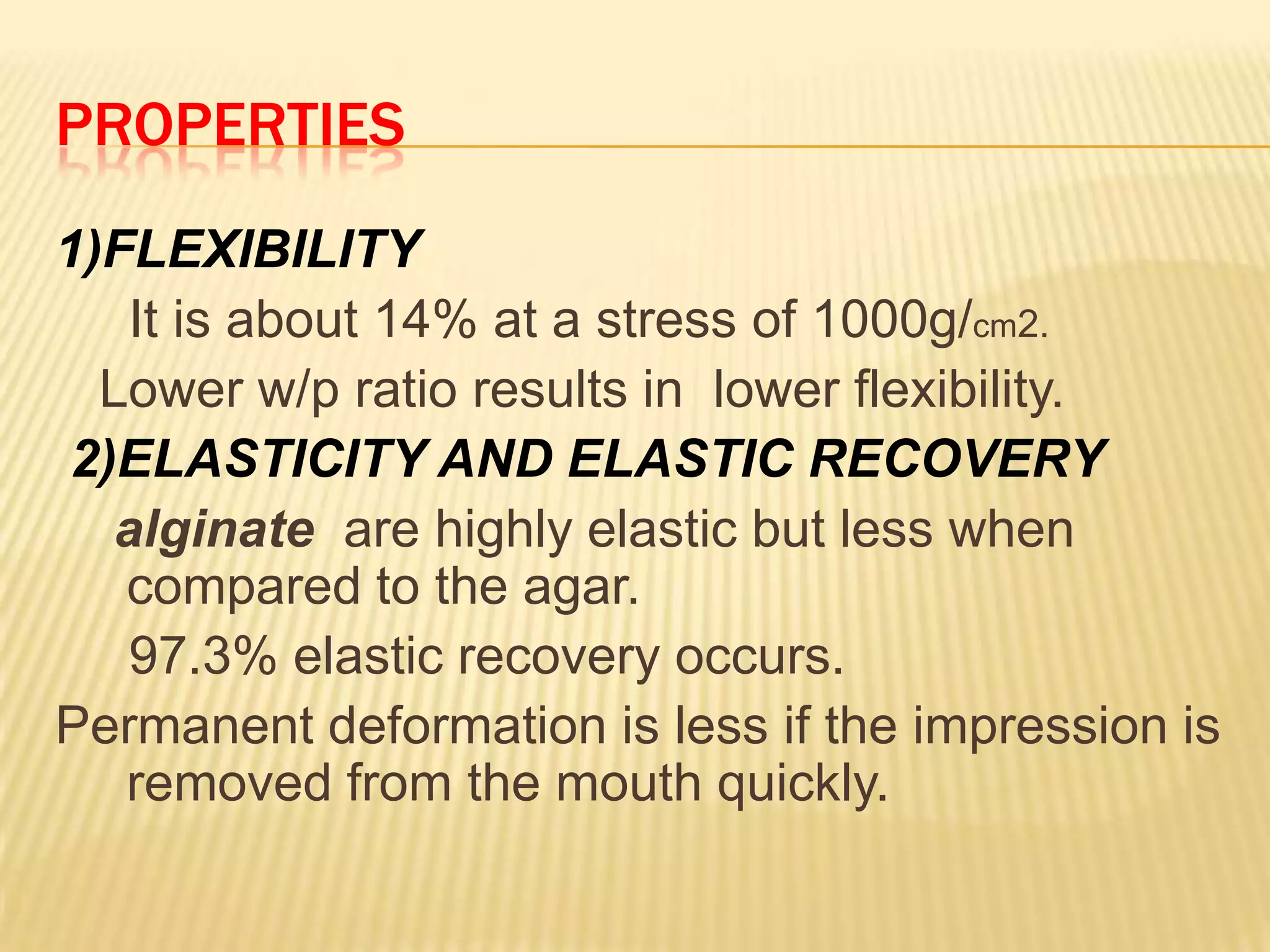 Alginate-Irreversible Hydrocolloid | PPTX