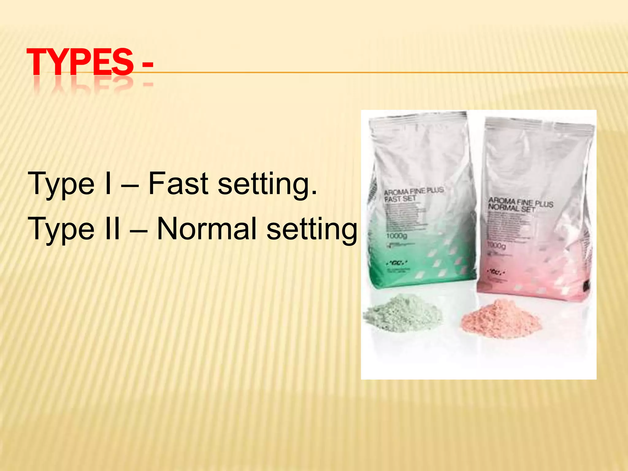 Alginate-Irreversible Hydrocolloid | PPTX