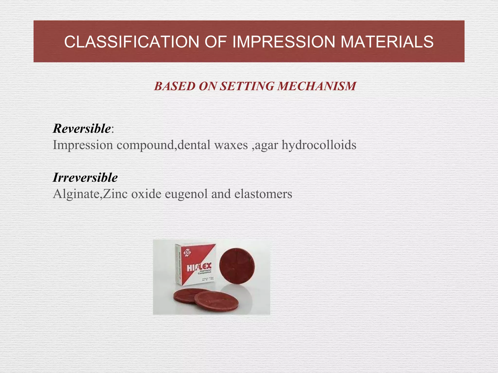 Irreversible hydrocolloids | PPTX