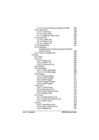 Irricad helpv14 | PDF