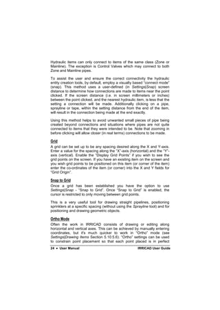 Irricad helpv14 | PDF