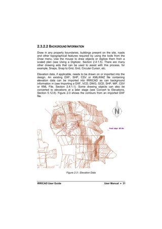 Irricad helpv14 | PDF