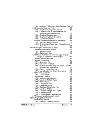 Irricad helpv14 | PDF