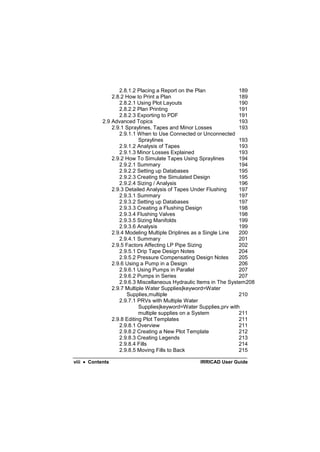 Irricad helpv14 | PDF