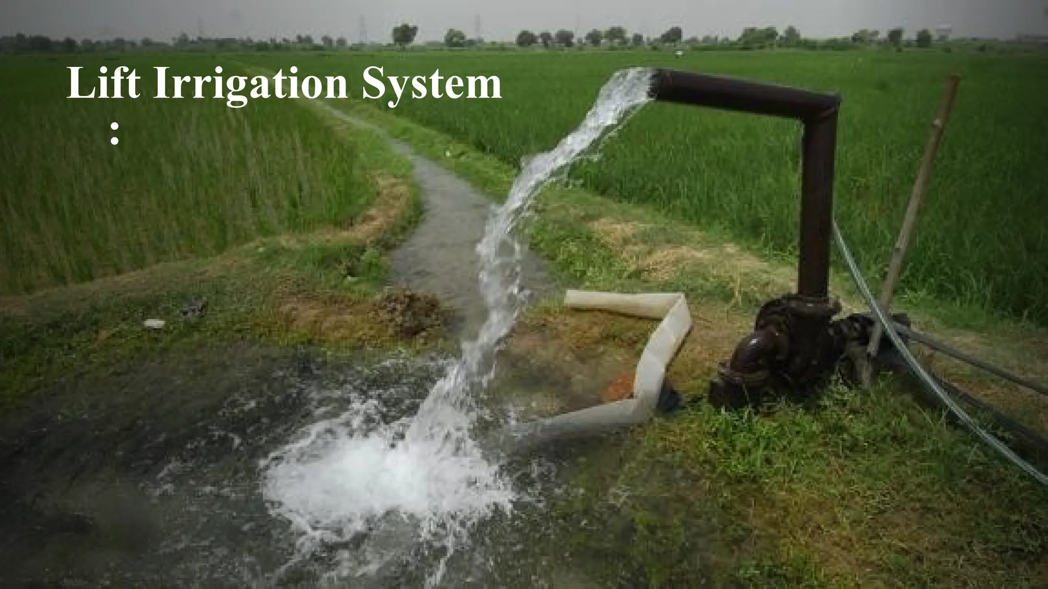 Types and methods of irrigation system with its suitability | PPT
