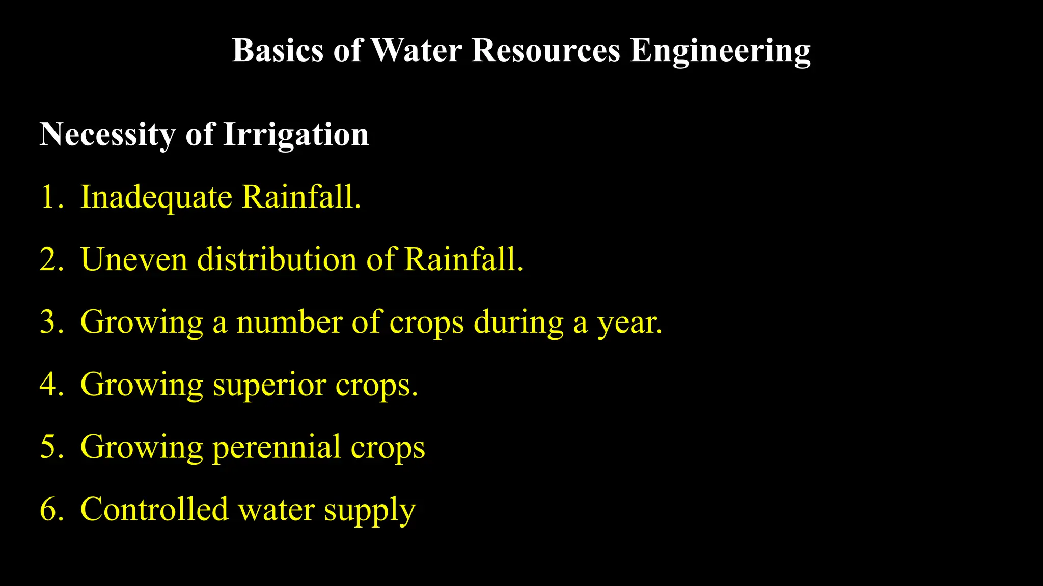 Types and methods of irrigation system with its suitability | PPTX