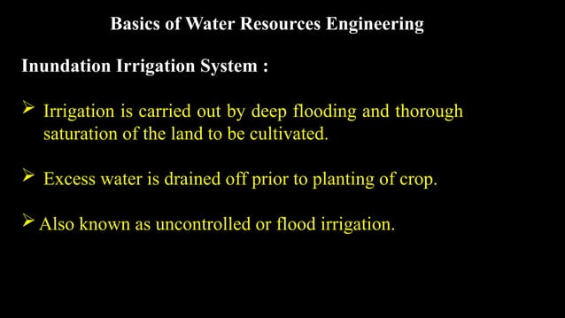 Types and methods of irrigation system with its suitability | PPT