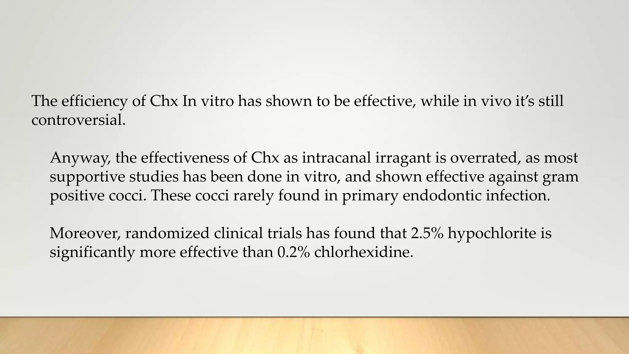 Root Canal Irrigation During Endodontic Treatment | PPTX