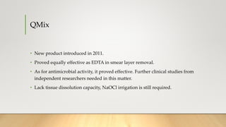 Root Canal Irrigation During Endodontic Treatment | PPTX