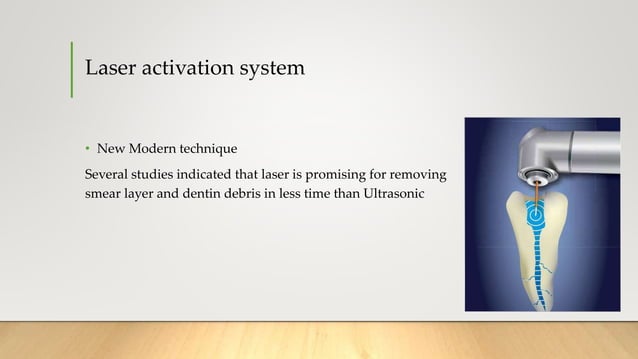 Root Canal Irrigation During Endodontic Treatment | PPTX