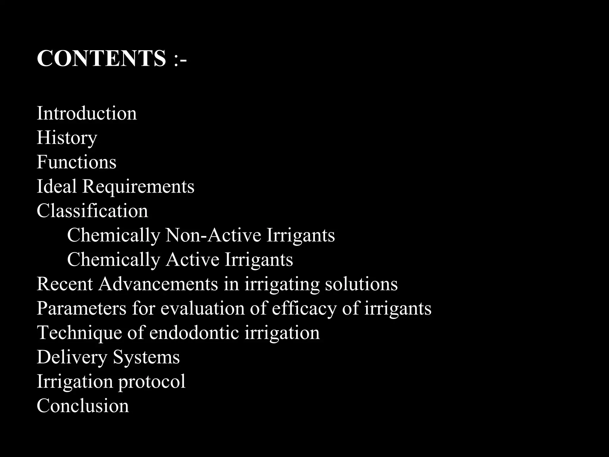 IRRIGATING SOLUTIONS.ppt