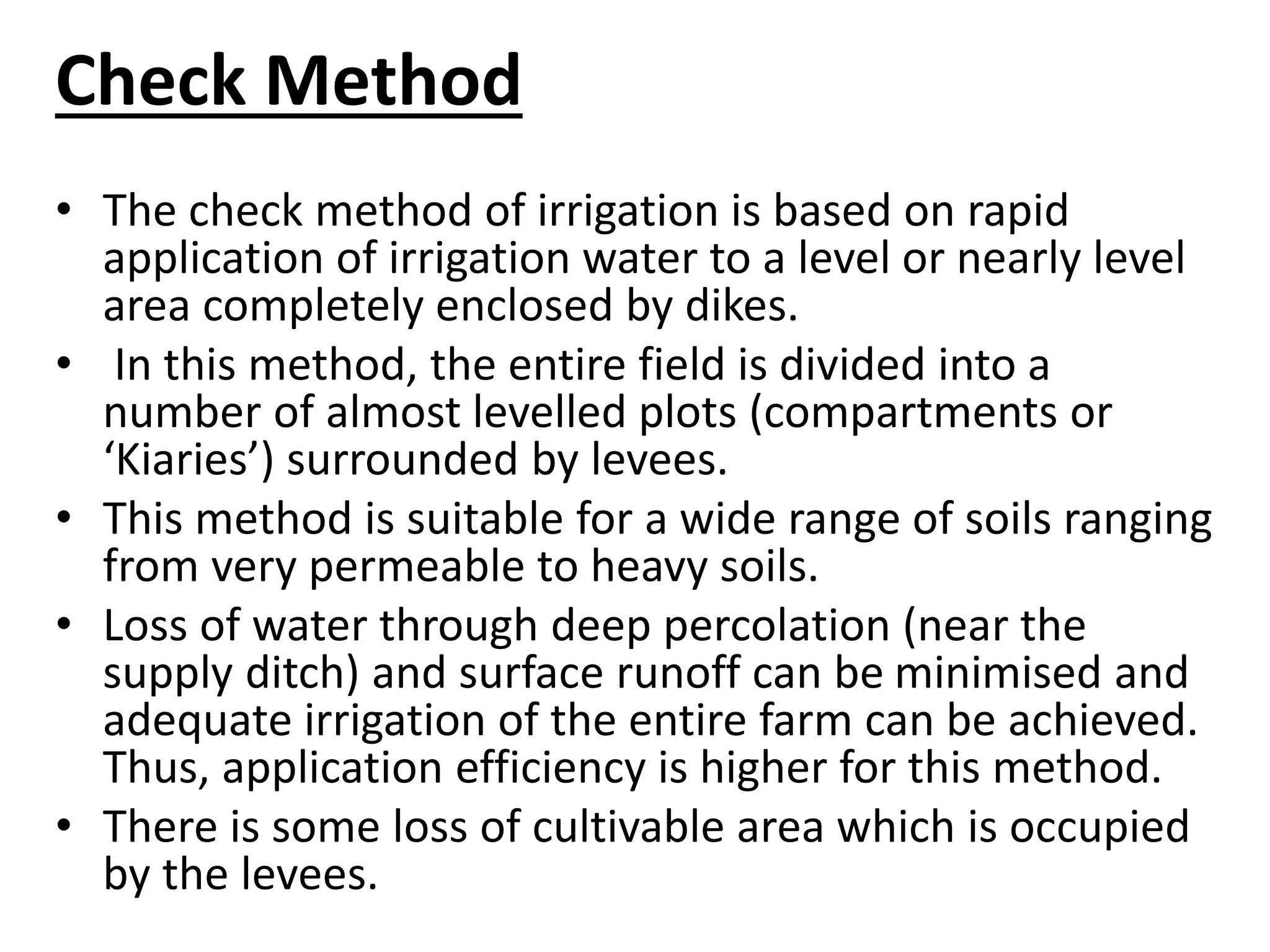Irrigation and its types | PPTX