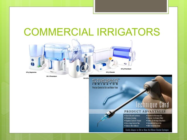 SUPRAGINGIVAL AND SUBGINGIVAL IRRIGATION | PPT