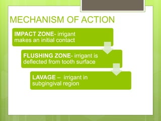 SUPRAGINGIVAL AND SUBGINGIVAL IRRIGATION | PPTX