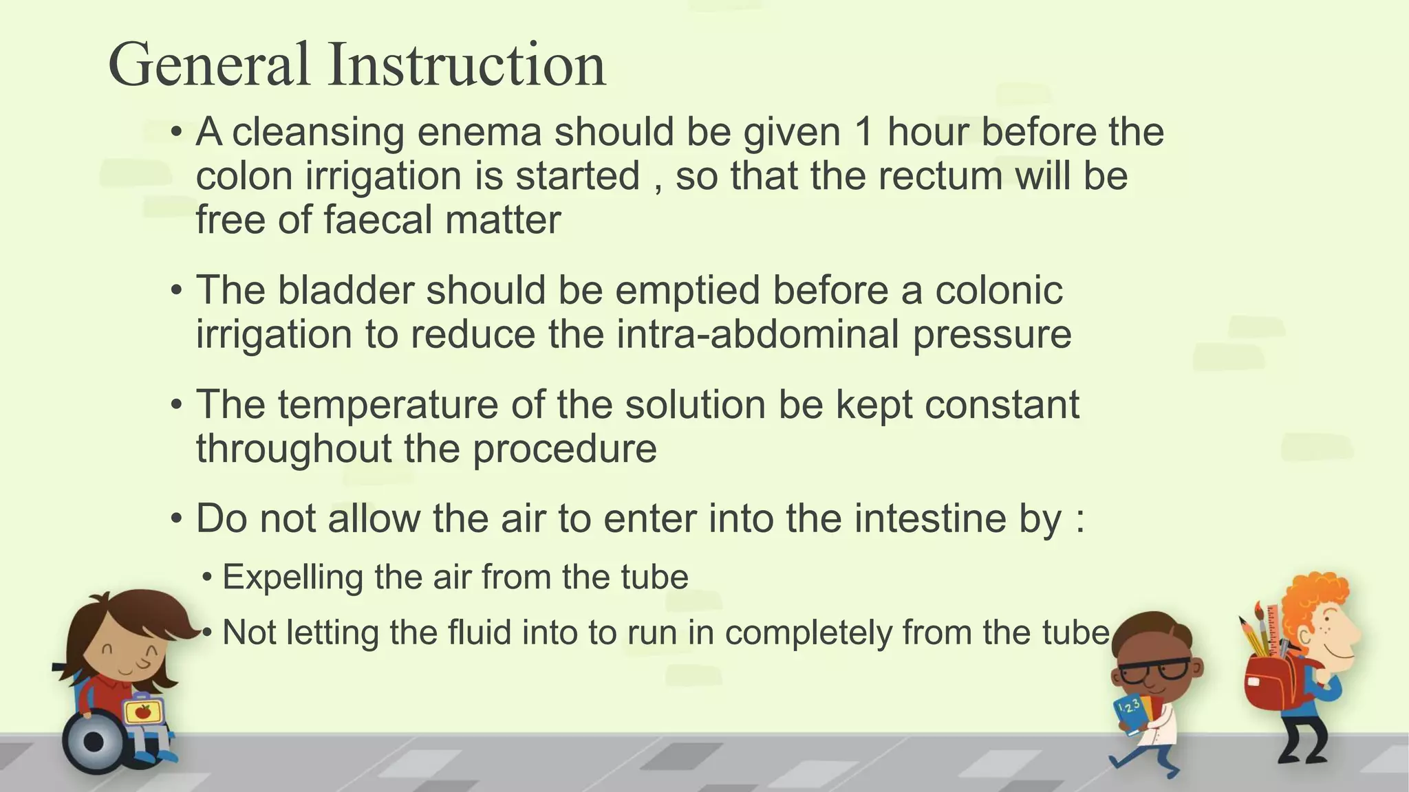 Irrigation of medication | PPTX