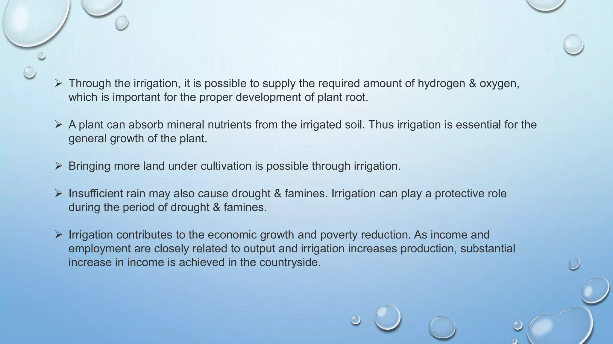 Irrigation | PPTX
