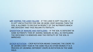 Irrigation | PPTX