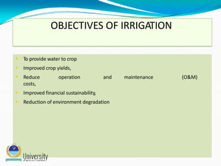 Irrigation | PPTX