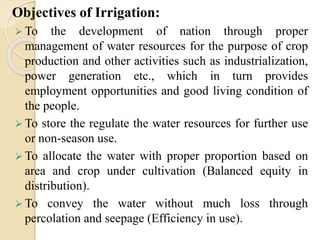 Irrigation | PPTX
