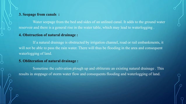 Water logging | PPTX