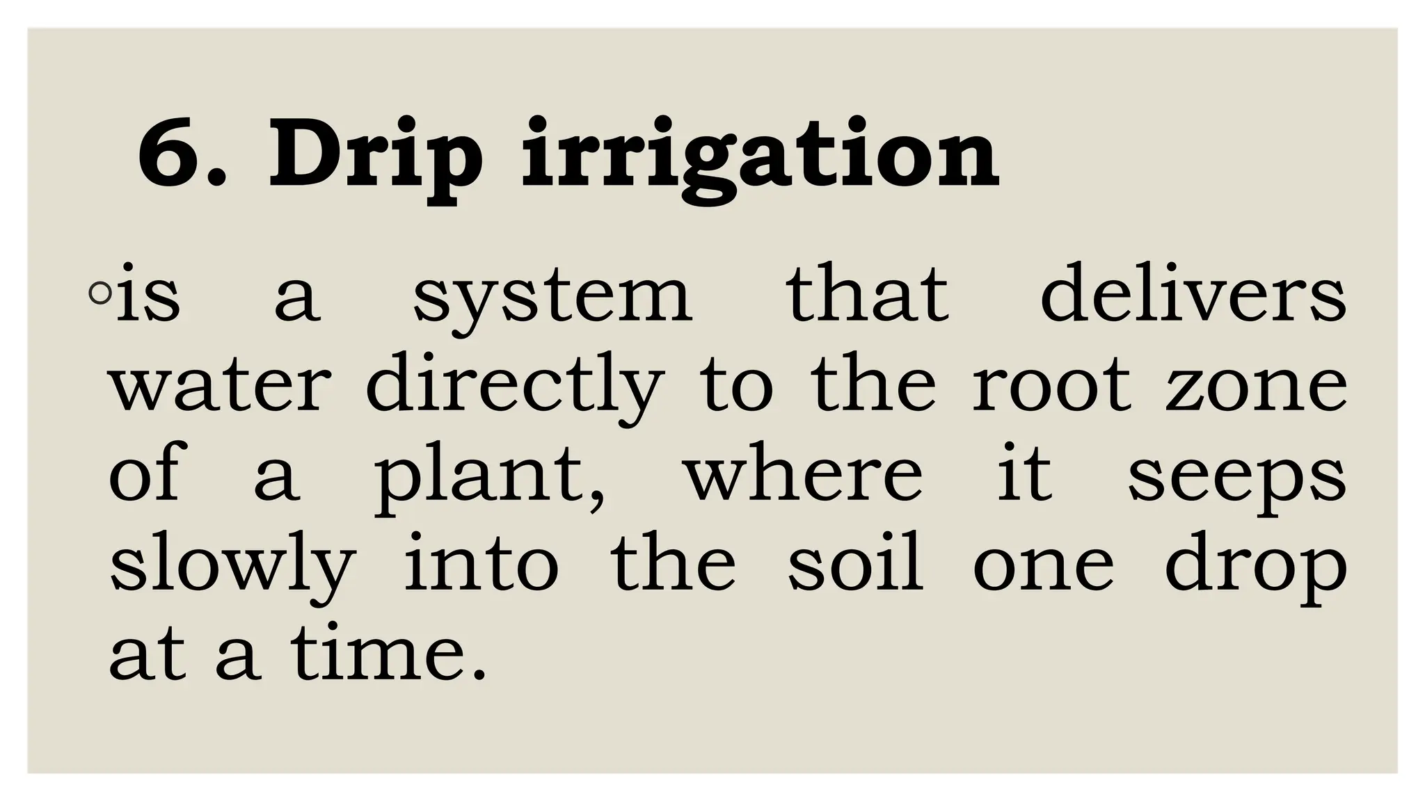 Definition and Types of IRRIGATION.pptx