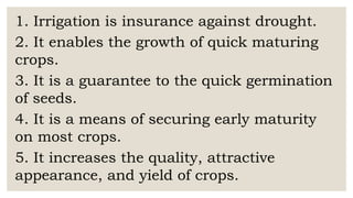 Definition and Types of IRRIGATION.pptx