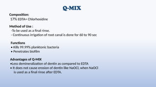 Irrigation Solutions in Endodontics: Types, Techniques, and Best ...