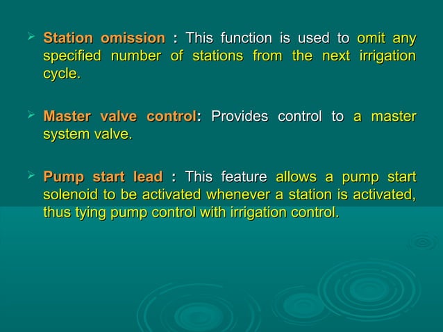 Irrigation controller-system | PPT