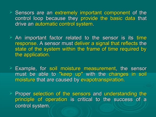 Irrigation controller-system | PPT