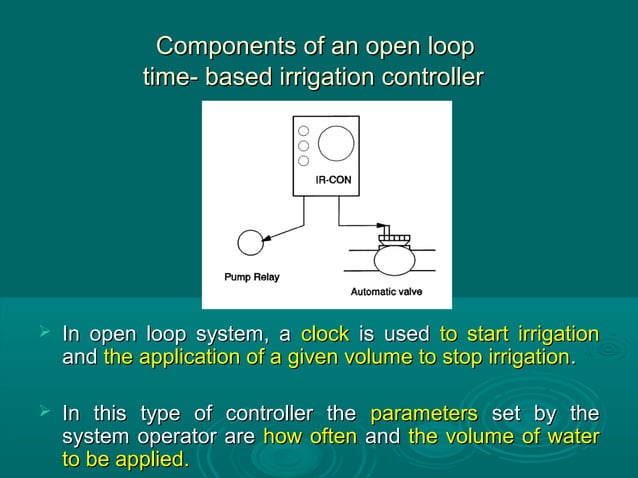 Irrigation controller-system | PPT