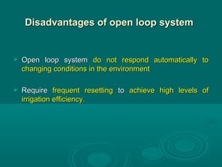 Irrigation controller-system | PPT