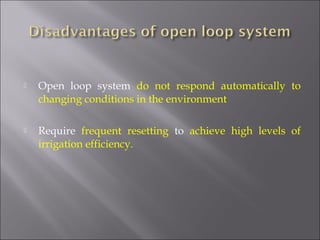 Irrigation controller-system | PPT
