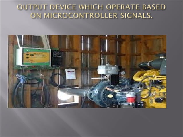 Irrigation controller-system | PPT | Chemistry | Science