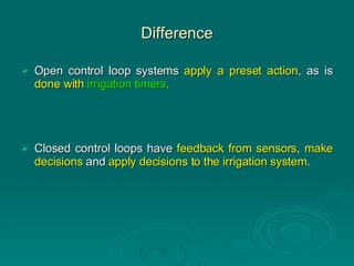 Irrigation Controller System | PPT