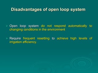 Irrigation Controller System | PPT