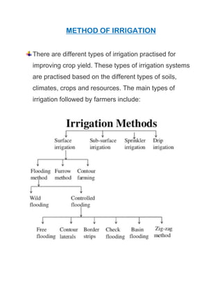 Irrigation engineering | PDF