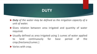 Irrigation | PPTX