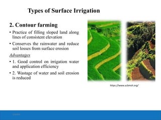 Irrigation and its types | PPTX
