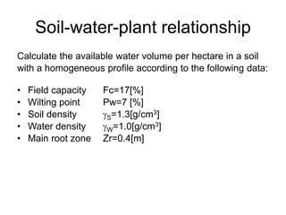 IRRIGATION engineering basics and description | PPT