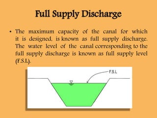 Irrigation Channels | PPTX