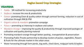 Irrigation development- In respect to State of Maharashtra | PPT