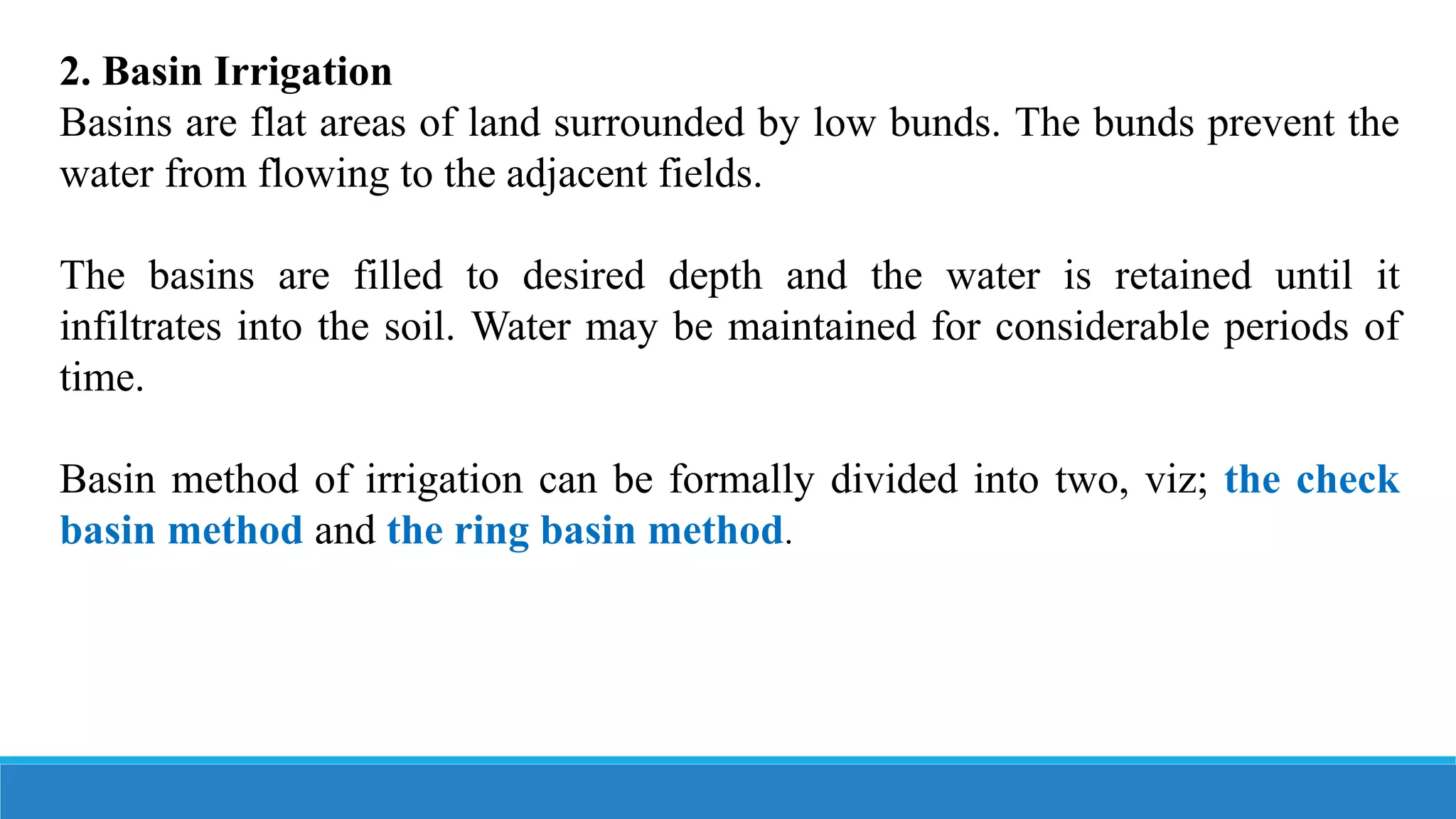 Introduction to irrigation engineering.pptx | Agriculture | Industries