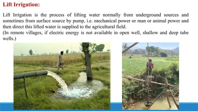 Introduction to Irrigation including the importance | PPT
