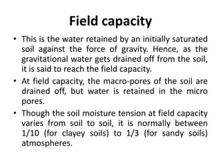 Irrigation engineering 2016 13ci009 | PPT