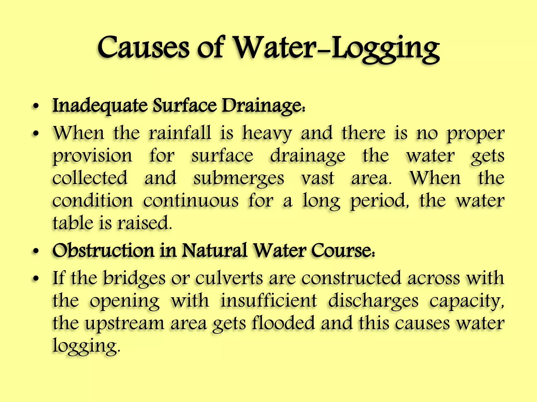 Irrigation Engineering Unit-II | PPTX