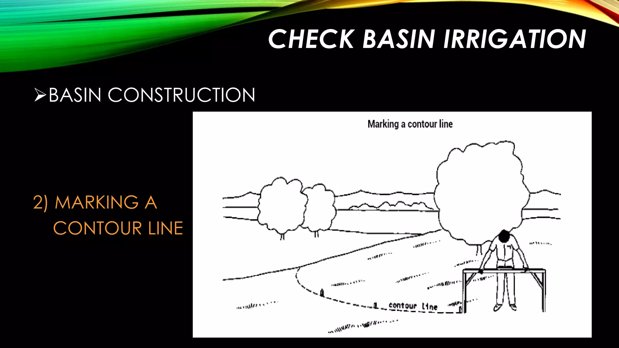 check basin , furrow and border strip method | PDF