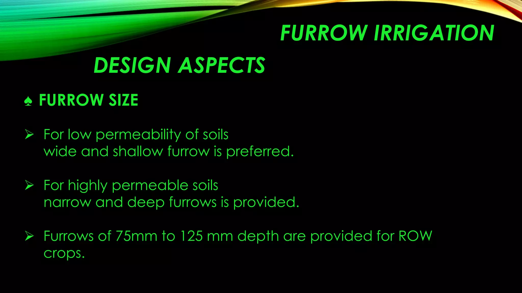check basin , furrow and border strip method | PDF